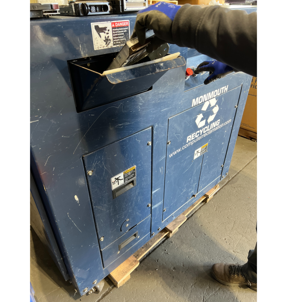 Data Destruction/Shredding | Monmouth Wire Computer Recycling